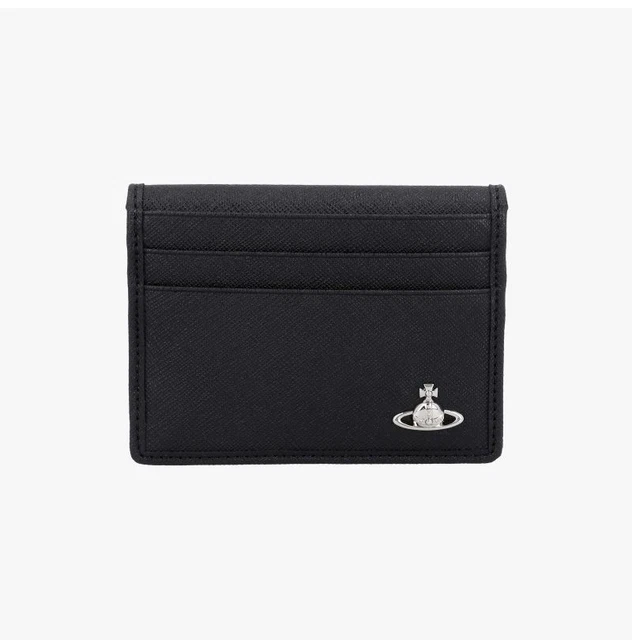 VIVIENNE WESTWOOD S0021 N401 Vegan Biogreen Saffiano Card Holder ...