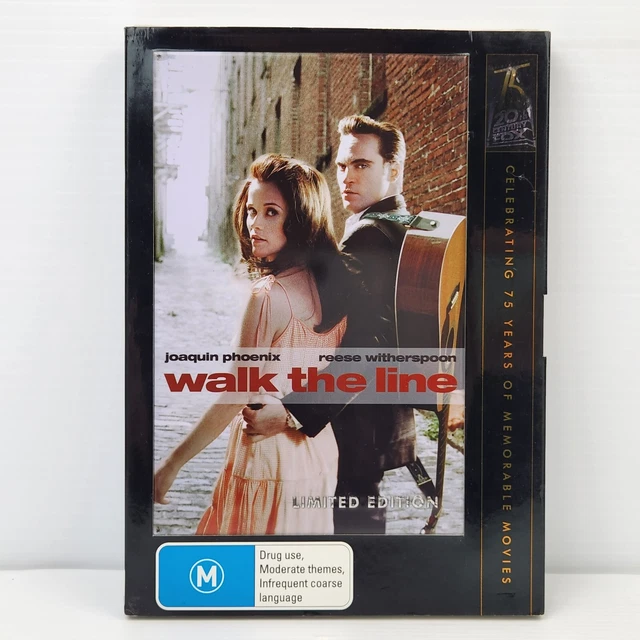 WALK THE LINE DVD Movie 2005 Joaquin Phoenix Reese Witherspoon Johnny ...