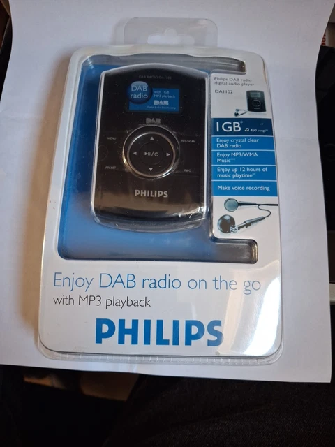 PHILIPS DAB RADIO Digital Audio Player £15.00 - PicClick UK