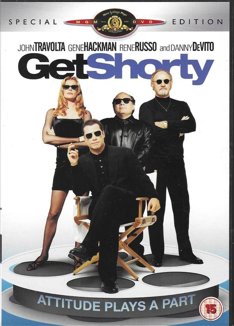GET SHORTY (2-DISC DVD) John Travolta, Gene Hackman, Danny DeVito, Rene ...