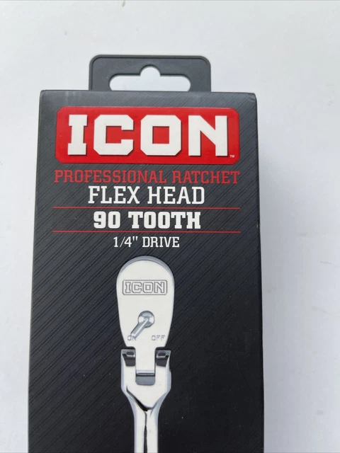 ICON FLEX HEAD ratchet 1/4 drive 7in Long Brand New $27.35 - PicClick CA