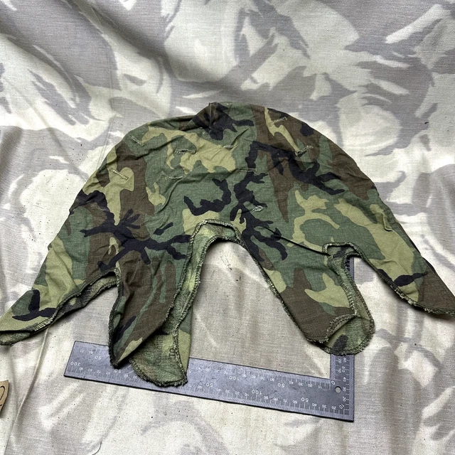 ORIGINAL US VIETNAM War Era Army Camouflage Cloth Helmet Cover £16.00 ...