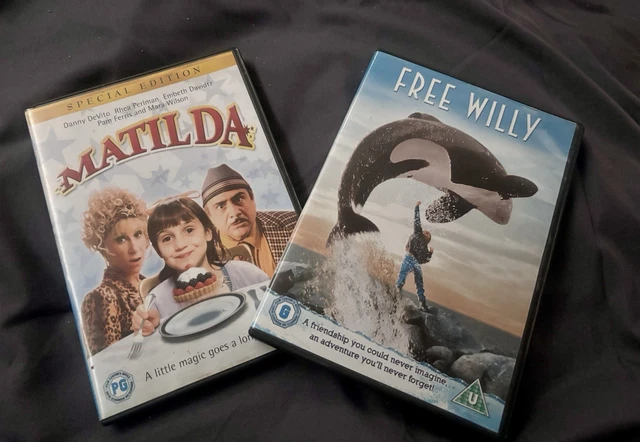 FAMILY FAVOURITES DVD Free Willy Matilda Special Classic Movies Old ...