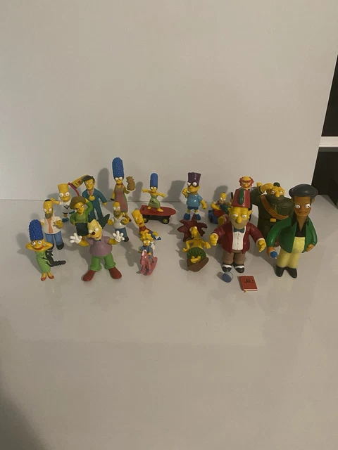 THE SIMPSONS COLLECTIBLE Figures Huge Joblot Bundle (X19 Figures ...