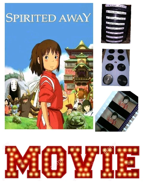 35MM SPIRITED AWAY (2001 FEATURE FILM/MOVIE/TRAILER/STUDIO GHIBLI ...