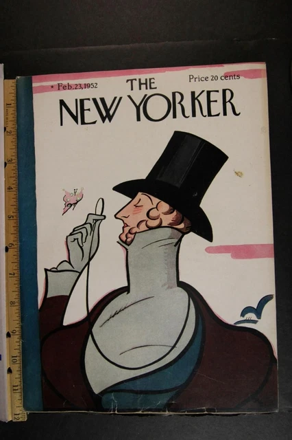 ANNIVERSARY ISSUE 1952 The New Yorker Magazine (Cartoons~Satire)~ £1.48 ...