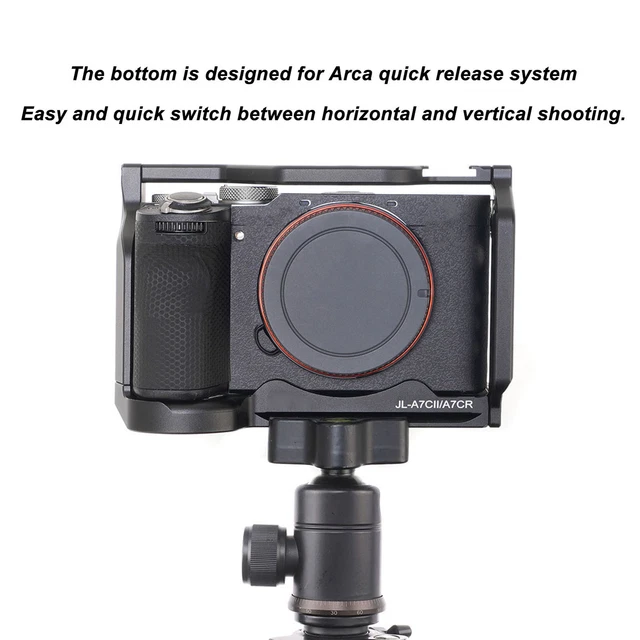 CAMERA CAGE FOR A7CII A7CR A7C2 Aluminum Camera Cage With Cold Shoe ...
