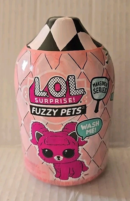 L.O.L. SURPRISE! MAKEOVER Series Fuzzy Pets WithWashable Fuzz & Water ...