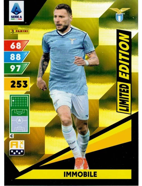PANINI CALCIATORI ADRENALYN XL 2024-2025 Immobile Card Limited Edition ...