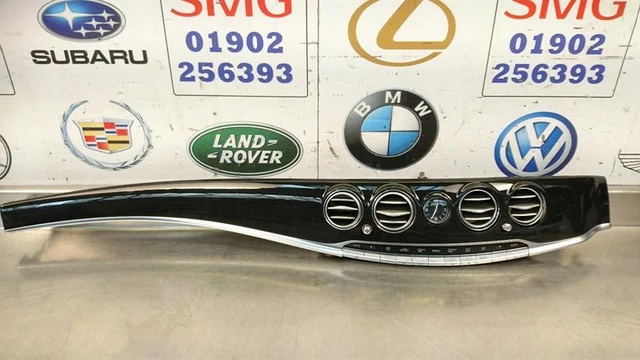 MERCEDES S-CLASS W222 Dashboard Trim Climate Control Menu Switch ...