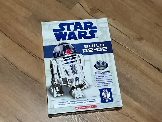 STAR WARS BUILD Scholastic Your Own R2-D2 Model Kit - Complete In Box ...