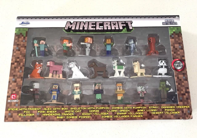 MOJANG MINECRAFT NANO Metalfigs Die-Cast 20 x Figures Series 5 ...