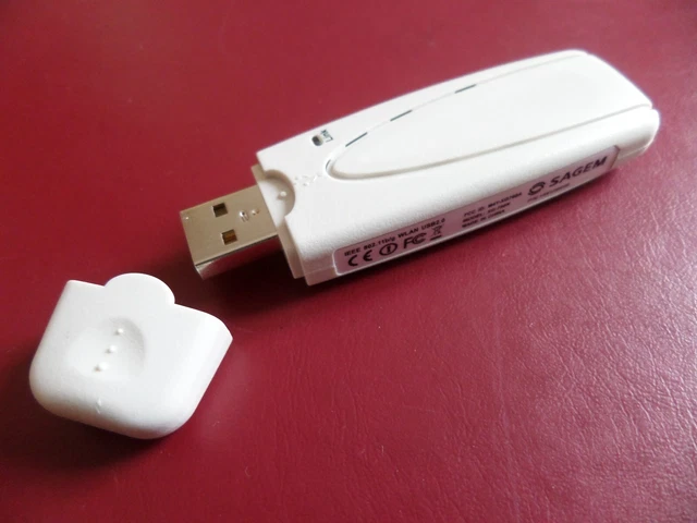 CLÉ USB WI-FI SAGEM, modèle blanc XG760N EUR 7,00 - PicClick FR