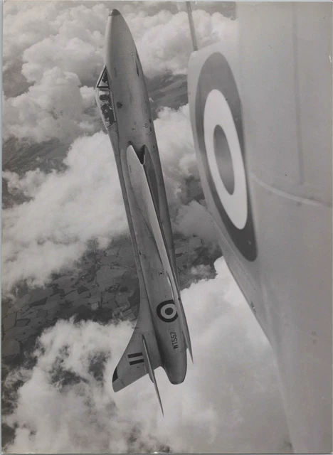 HAWKER HUNTER F1 Large Vintage Original Cyril Peckham Manufacturers ...