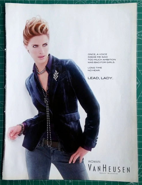 RARE 2007 MAGAZINE ADVERTISEMENT Print VAN HEUSEN Women Clothing ...