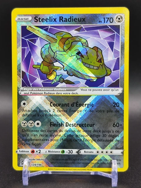 CARTE POKÉMON STEELIX Radieux 124/196 EB11 Origine Perdue Neuf FR (B) EUR 1,00 - PicClick FR