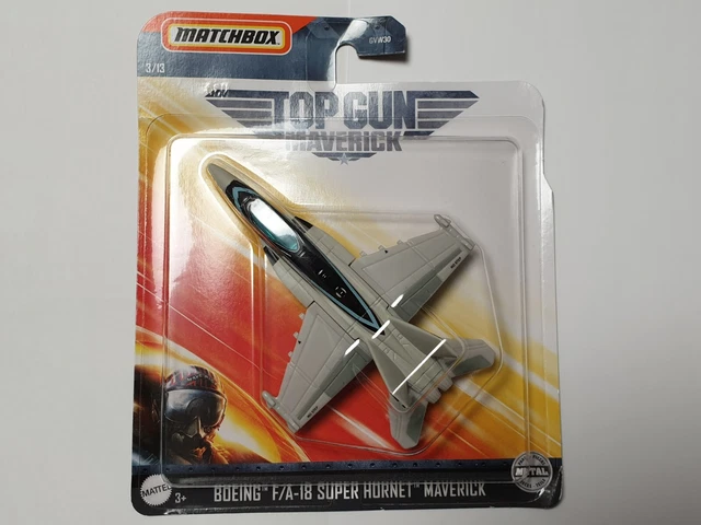 MATCHBOX SKY BUSTERS Top Gun Maverick Boeing F/A-18 Super Hornet Tom ...