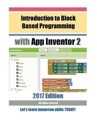INTRODUCTION TO BLOCK BASED PROGRAMMING WITH APP INVENTOR By Hobbypress ...