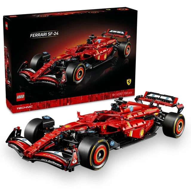 LEGO TECHNIC FERRARI SF-24 F1 Car 42207 Brand New and Sealed £141.10 ...