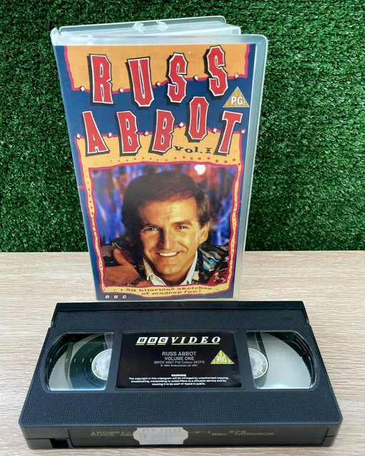 THE RUSS ABBOT Show Vol 1 Volume One Vintage 1991 VHS Video Tape BBC ...