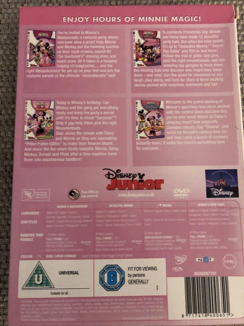 MICKEY MOUSE CLUBHOUSE 4 Disc Set £13.50 - PicClick UK