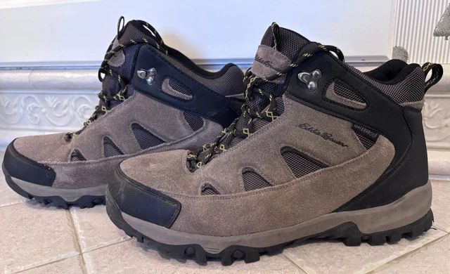 EDDIE BAUER MEN'S Hiking Boots Brighton Size 11M Waterproof CLEAN £24. ...