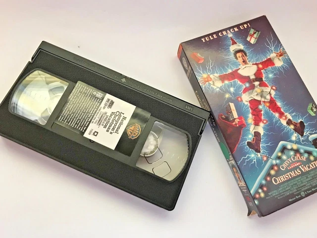 NASTRO VHS CHEVY Chase Lampoons National Vacanze Natale 1989 Pg-13 97 ...
