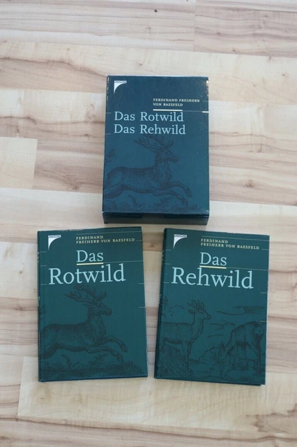 DAS ROTWILD - Das Rehwild, Ferdinand Freiherr von Raesfeld 9. Auflage ...