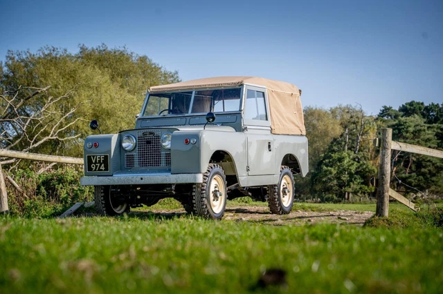 LAND ROVER SERIES 2 1958 Early Example with PTO Nut & Bolt Restoration ...