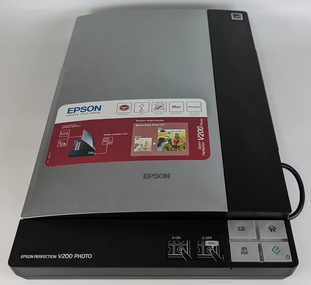 EPSON PERFECTION V200 Flachbettscanner EUR 79,99 - PicClick DE