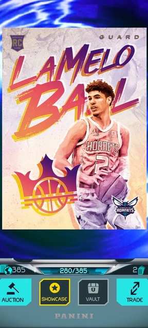 LAMELO BALL DIGITAL NBA Dunk App 2020 Panini Court Kings Rookie ...