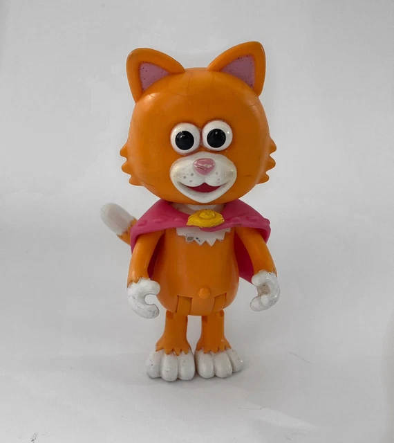 CBEEBIES TIMMY TIME Toys, Mittens The Cat Figure, With Cape £7.50 ...