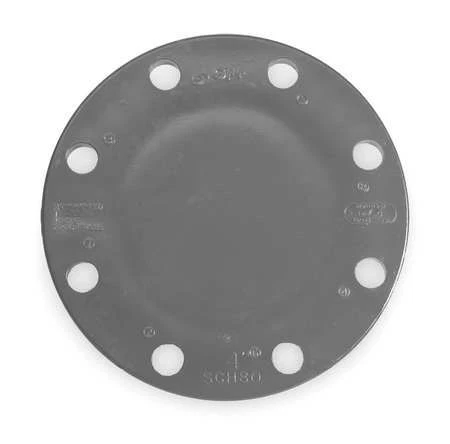 ZORO SELECT 853-040 Pvc Blind Flange, Socket, 4 In Pipe Size $83.79 ...