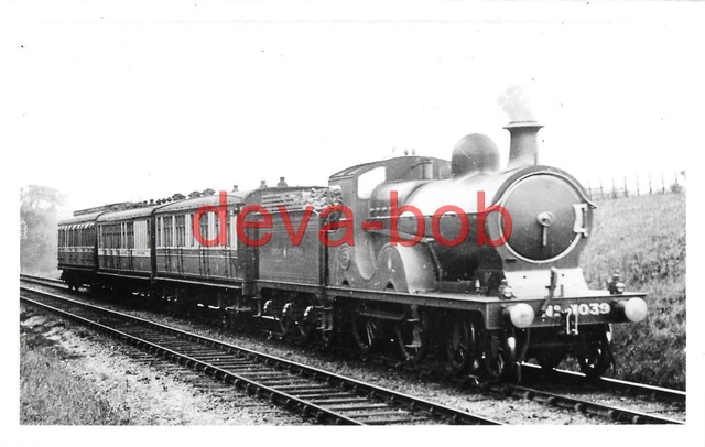 RAILWAY PHOTO GCR Class 11B 1039 LNER D9 Great Central Robinson 4-4-0 ...