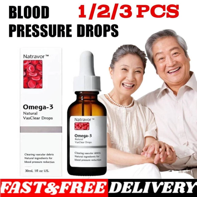 VEGAN OMEGA 3 Natural Vasclear Drops Fish Oil Alternative DHA EPA ...