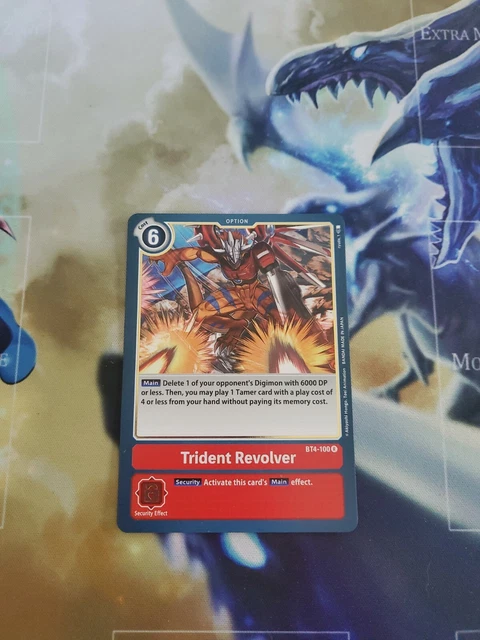 TRIDENT REVOLVER DIGIMON! BT4-100 $20.00 - PicClick AU