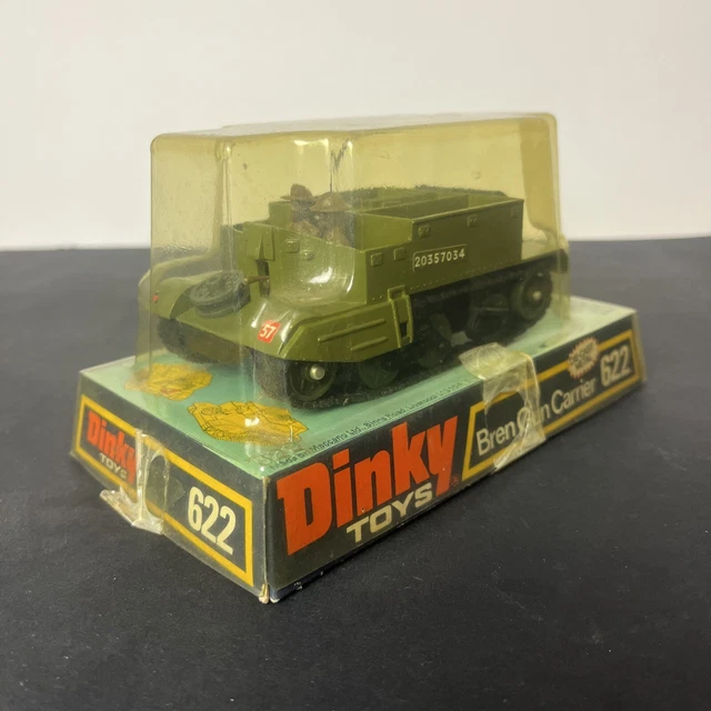 DINKY TOYS MODEL No 622 Bren Gun Carrier with Crew £95.00 - PicClick UK