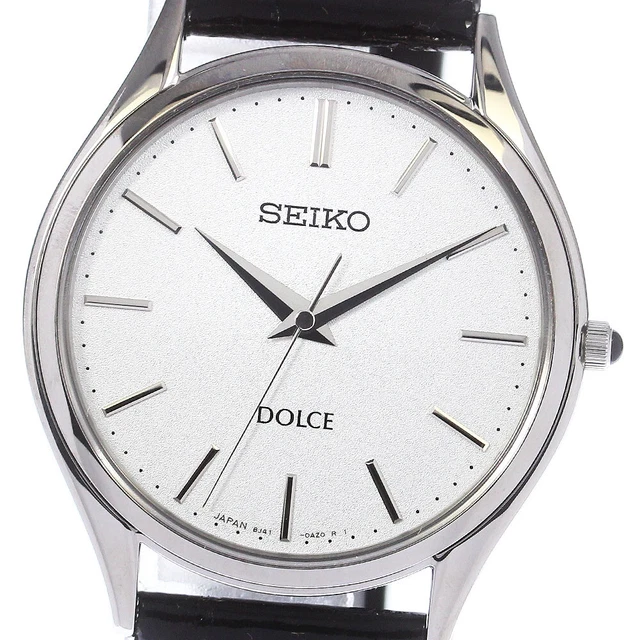 SEIKO DOLCE & Exceline SACM171 Silver Dial Quartz Men's Watch_766545 ...