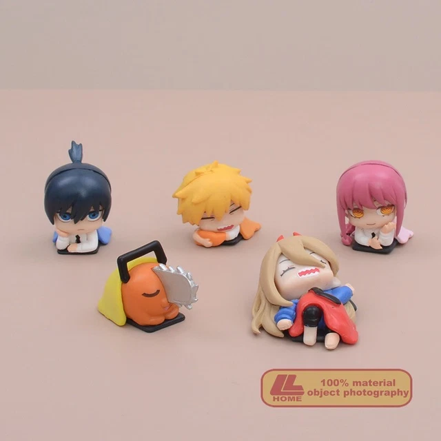 ANIME CHAINSAW MAN Figure Denji Pochita Power Aki Makima 5pcs Figure ...