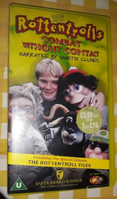 ROGER AND THE Rottentrolls - Combat Without Contact - Vhs Video £10.00 ...