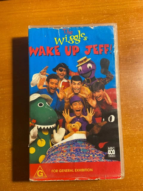 THE WIGGLES - Wake Up Jeff - VHS Video Tape 1996 ABC Kids TESTED $16.00 ...