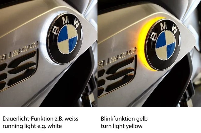 BMW R1250GS + Adventure Two-Tone LED Emblem Indicator R 1250 GS £114.03 ...