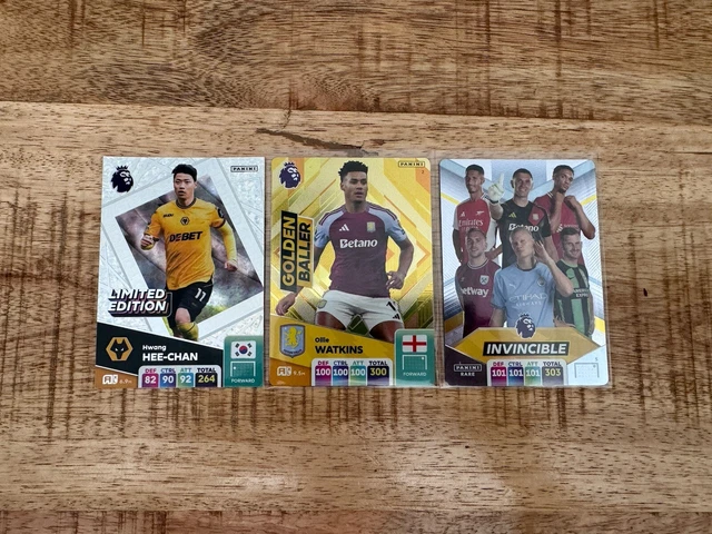 PANINI ADRENALYN XL Premier League 2024/25 Invincible Card Mini Bundle ...