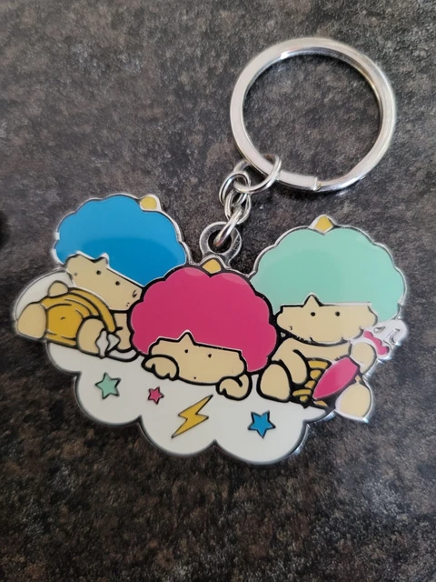 HTF SANRIO PATTY & Jimmy Goropikadon set of 2 heavy metal Keychains ...