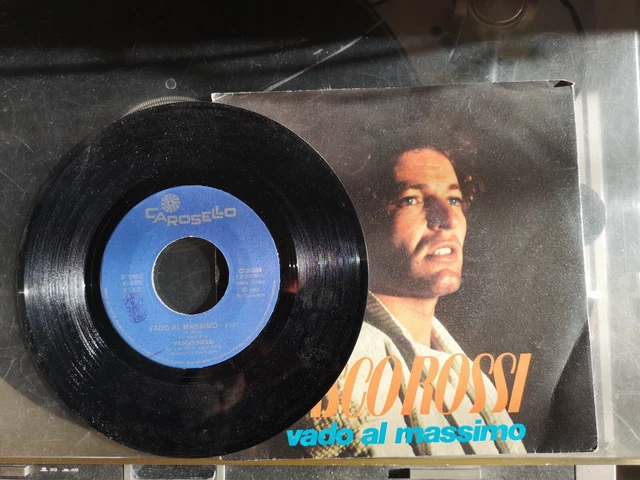 VASCO ROSSI 45 Giri Vado Al Massimo EUR 40,00 - PicClick IT