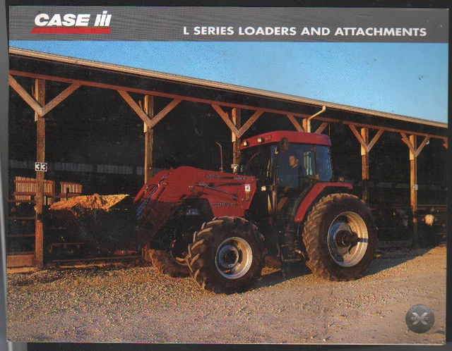CASE IH &L SERIES" Tractor Front Loaders and Attachments Brochure ...