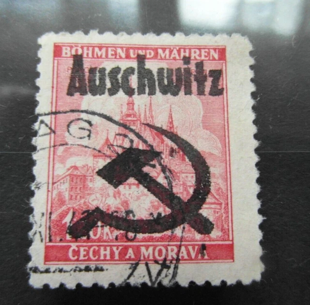 WWII THIRD REICH German Nazi HITLER STAMPS WW2, AUSCHWITZ STAMP #353 £2 ...