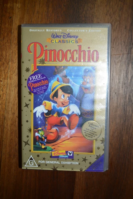 Walt Disney Pinocchio Vhs £469 Picclick Uk