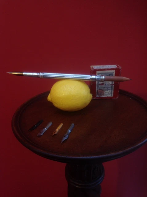 NO. STUNNING Rarer Version Of LUND PATENTEE LONDON pencil Dip Pen ...