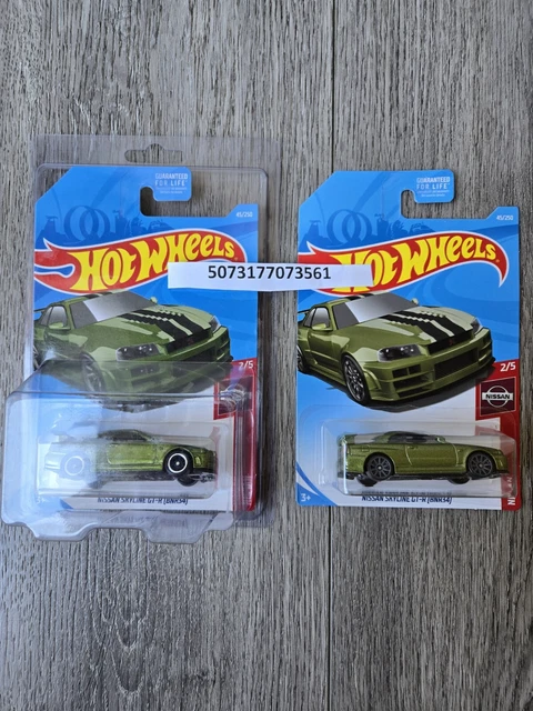 Hot Wheels Super Treasure Hunt 2019 Nissan Skyline GT-R BNR34 Verde - 1 ...